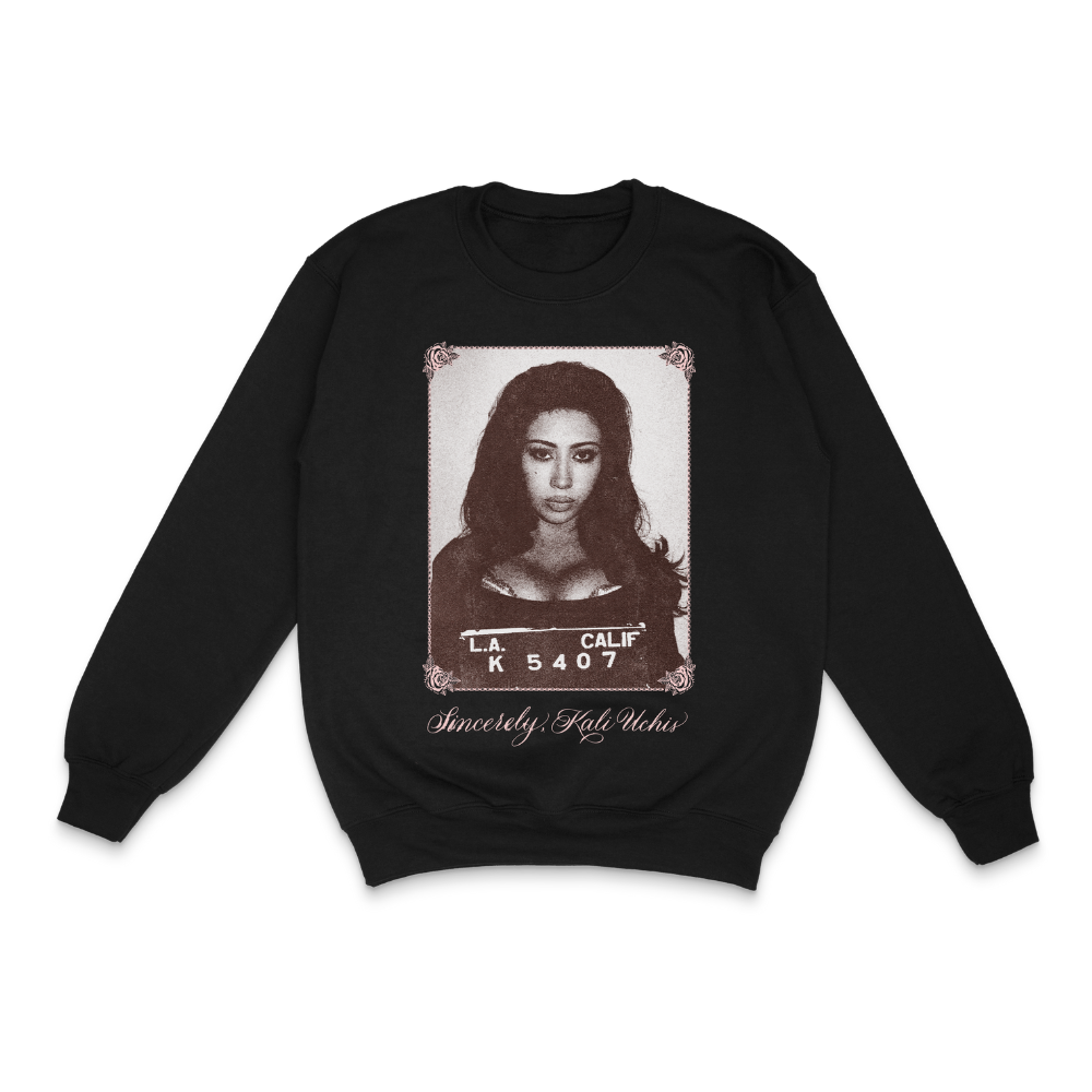 Sincerely, Black Crewneck - Kali Uchis Official Store